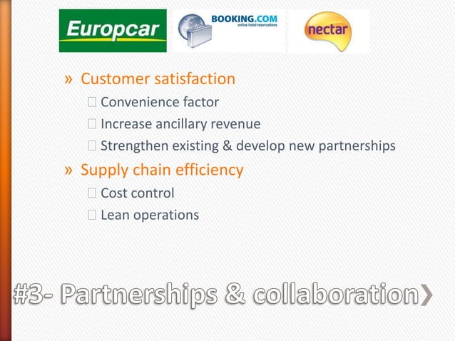 MBM Business Strategy Presentation - EASYJET | PPTX