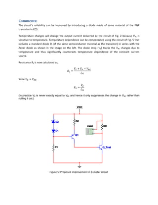 Easy labs exp4-beta meter | PDF