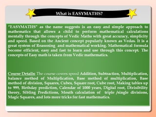 Easy math presentation | PPT