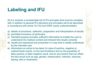 Easy medical devices podcast self tests ivdr | PPTX | Medical Tests ...