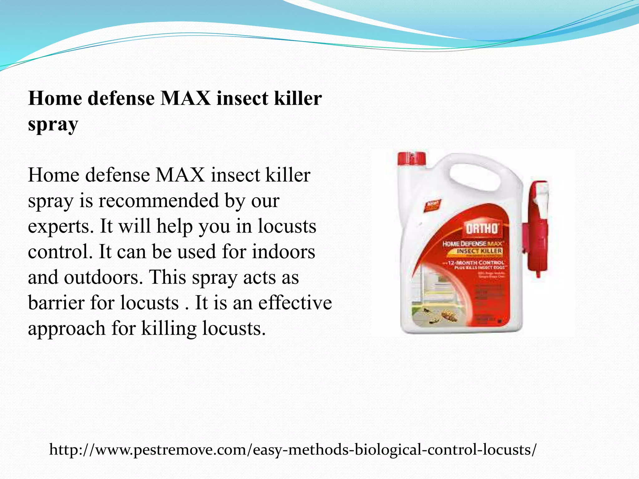 Easy methods for biological control of locusts | PPT