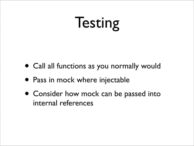 Easymock 101 | PPT