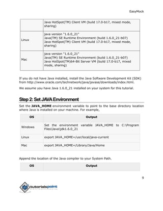 Easymock tutorial | PDF