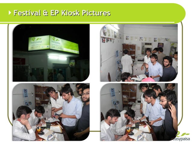 Easypaisa activity @ giki | PPT
