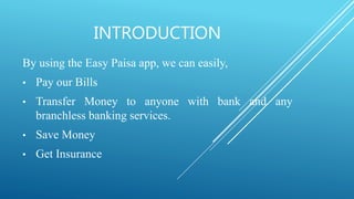 EasyPaisa Start-up | PPTX