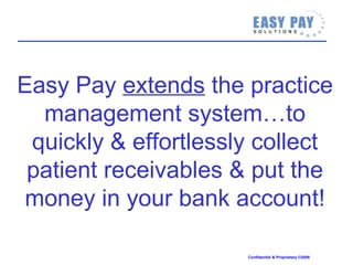 Easy Pay Provider Presentation | PPT