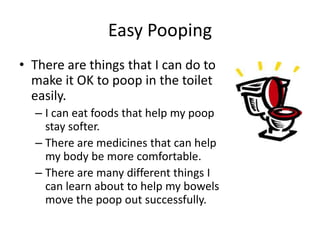 Easy pooping | PPTX