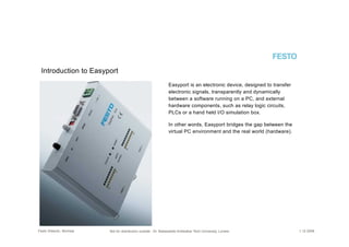 Easyport introduction ppt conclusion and reference | PPTX