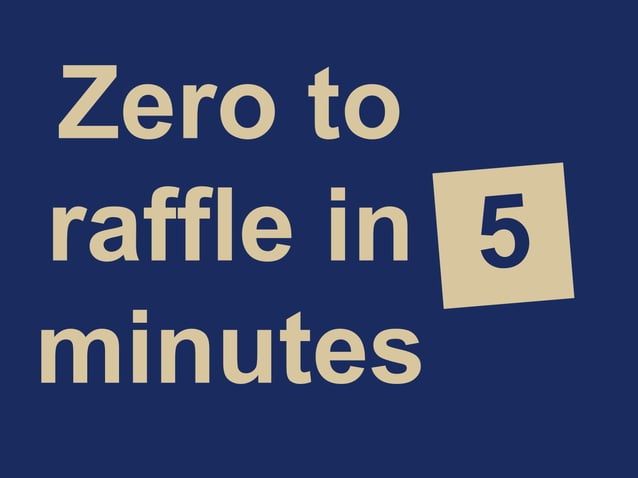Easy raffle ppt final2 | PPTX