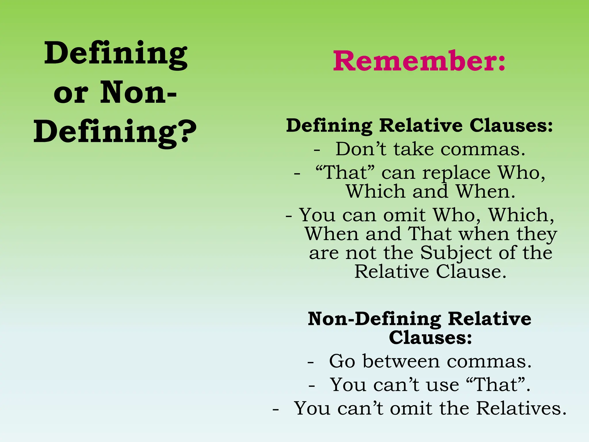 EASY RELATIVE CLAUSES.ppt