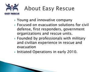Easy Rescue "Buddy" evacuation harness | PPTX