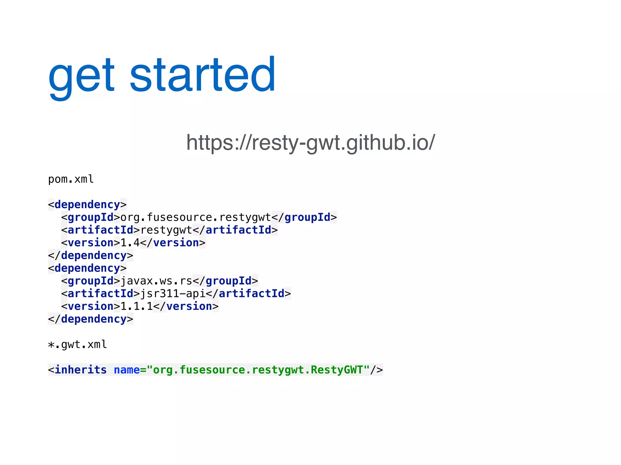 Easy REST APIs with Jersey and RestyGWT | PDF | Web Development | Internet