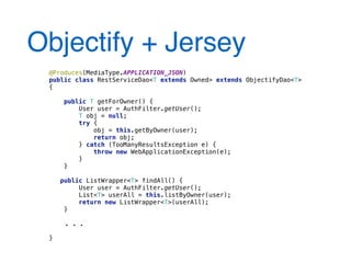 Easy REST APIs with Jersey and RestyGWT | PDF