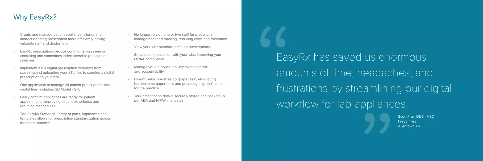 EasyRx Brochure for Practices | PPT