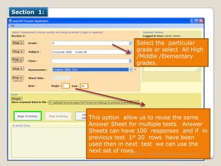 Easy Scan User Manual Scantron Scanners | PPTX