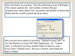 Easy Scan User Manual Scantron Scanners | PPTX