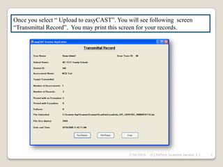 Easy Scan User Manual Scantron Scanners | PPTX