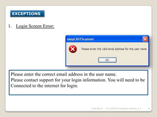 Easy Scan User Manual Scantron Scanners | PPTX