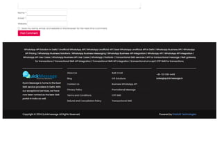 Easy Setup & Fast Delivery with Our Transactional SMS API | PPT