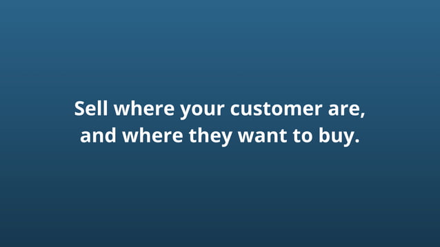 Setting up for multichannel growth | PPT