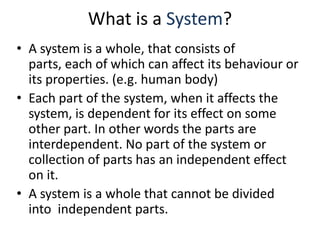 Enterprise Architecture & Systems Thinking | PPTX