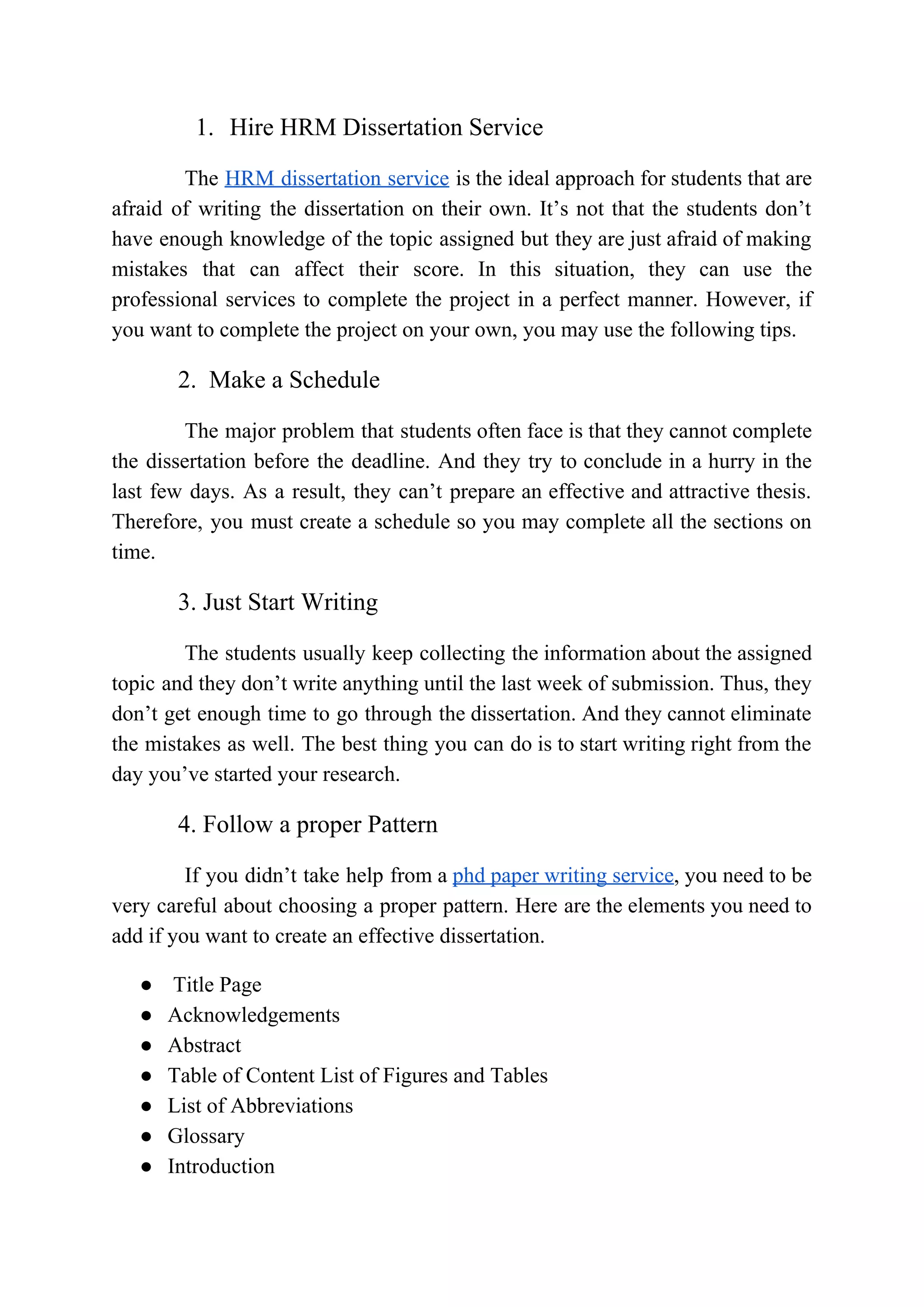 Easy Steps in Dissertation Writing to Make Your Thesis Perfect | PDF