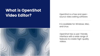Easy Steps to Mastering OpenShot Video Editor.pptx