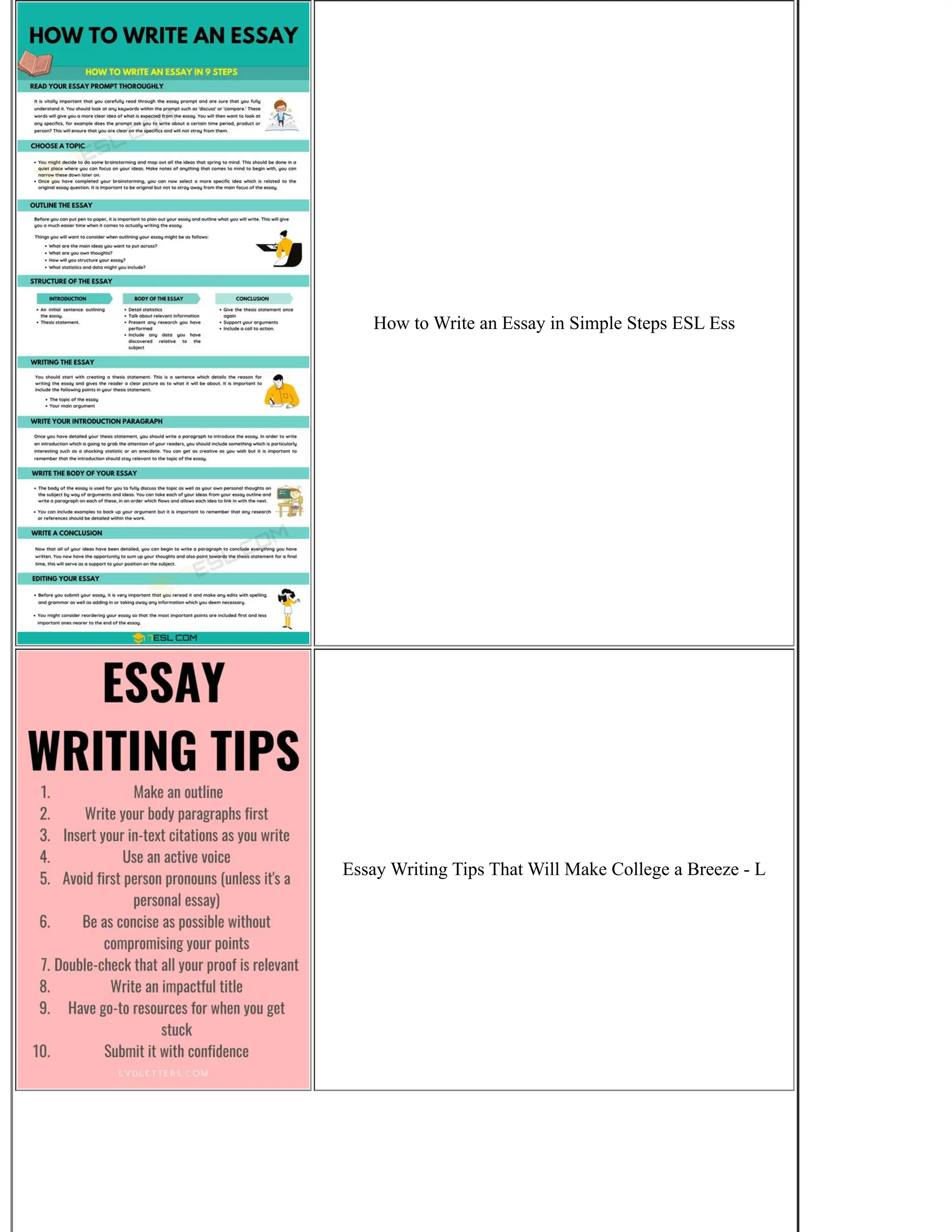 Easy Steps To Write An Essay | PDF