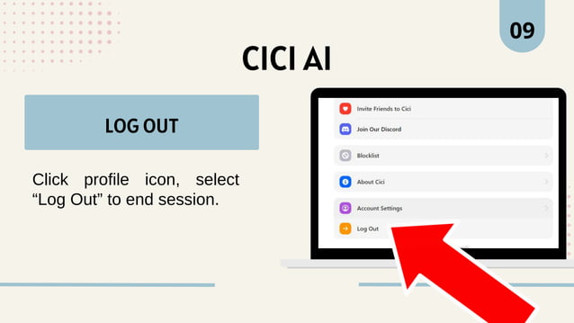 EASY TUTORIAL OF HOW TO USE CiCi AI BY: FEBLESS HERNANE | PPTX ...