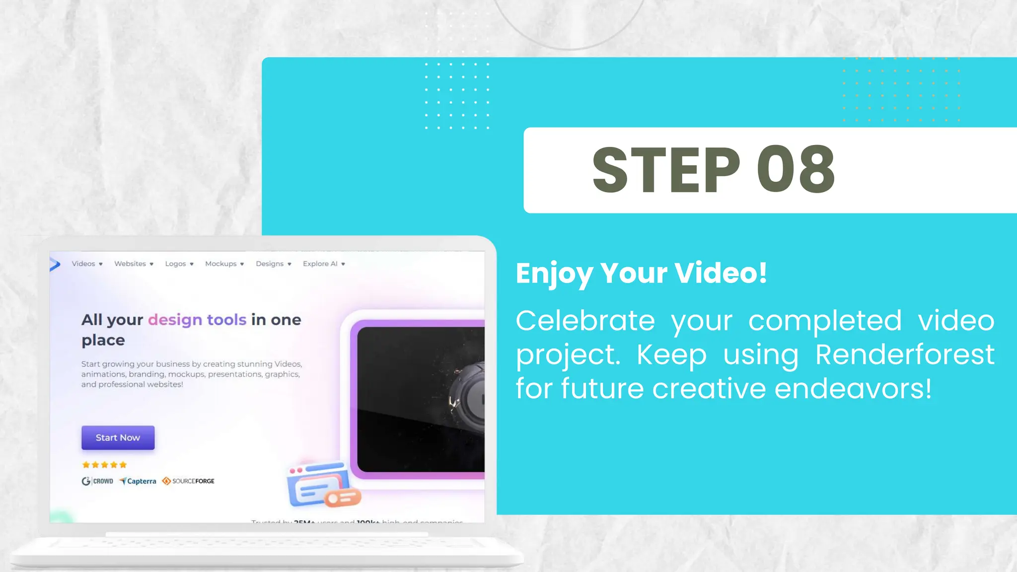 EASY TUTORIAL OF HOW TO USE RENDERFOREST BY: FEBLESS HERNANE | PPTX