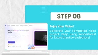 EASY TUTORIAL OF HOW TO USE RENDERFOREST BY: FEBLESS HERNANE | PPTX