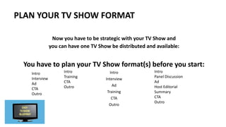 Easy TV SHOW BLUEPRINT | PPT