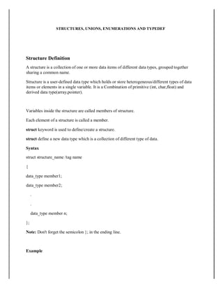Easy Understanding of Structure Union Typedef Enum in C Language.pdf