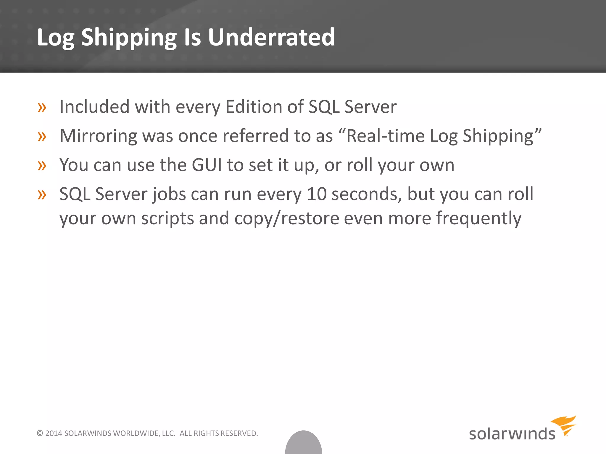 Easy way to do rolling upgrades for SQL Server | PDF
