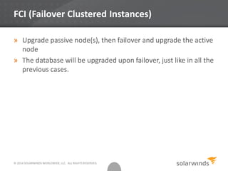 Easy way to do rolling upgrades for SQL Server | PDF