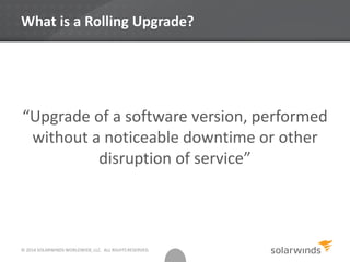 Easy way to do rolling upgrades for SQL Server | PDF