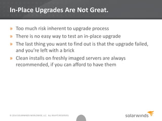 Easy way to do rolling upgrades for SQL Server | PDF