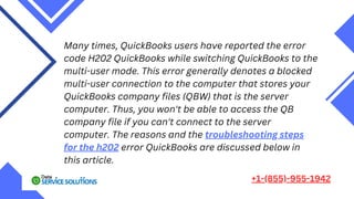 2 Easy ways to Fix QuickBooks Error H202 .pdf