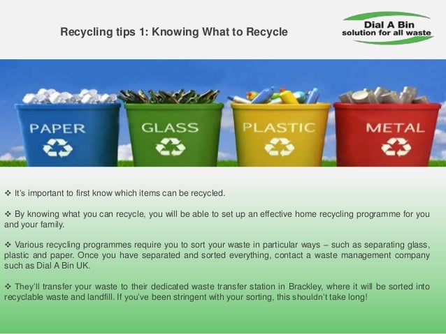 Easy ways to recycle more