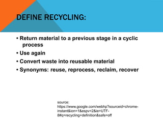 Easy ways to save the world | PPT