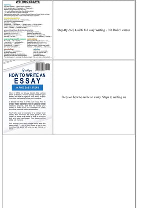 Easy Ways To Write An Essay | PDF
