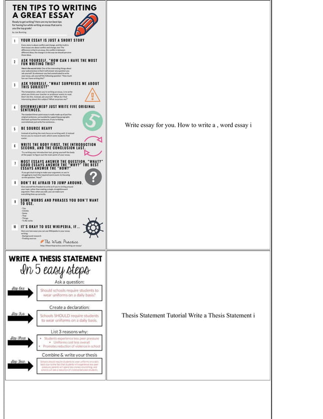 Easy Ways To Write An Essay | PDF
