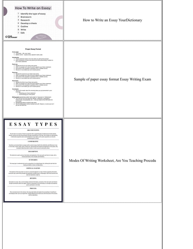 Easy Ways To Write An Essay | PDF