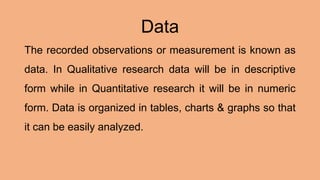Easy way to collect data for research | PPTX