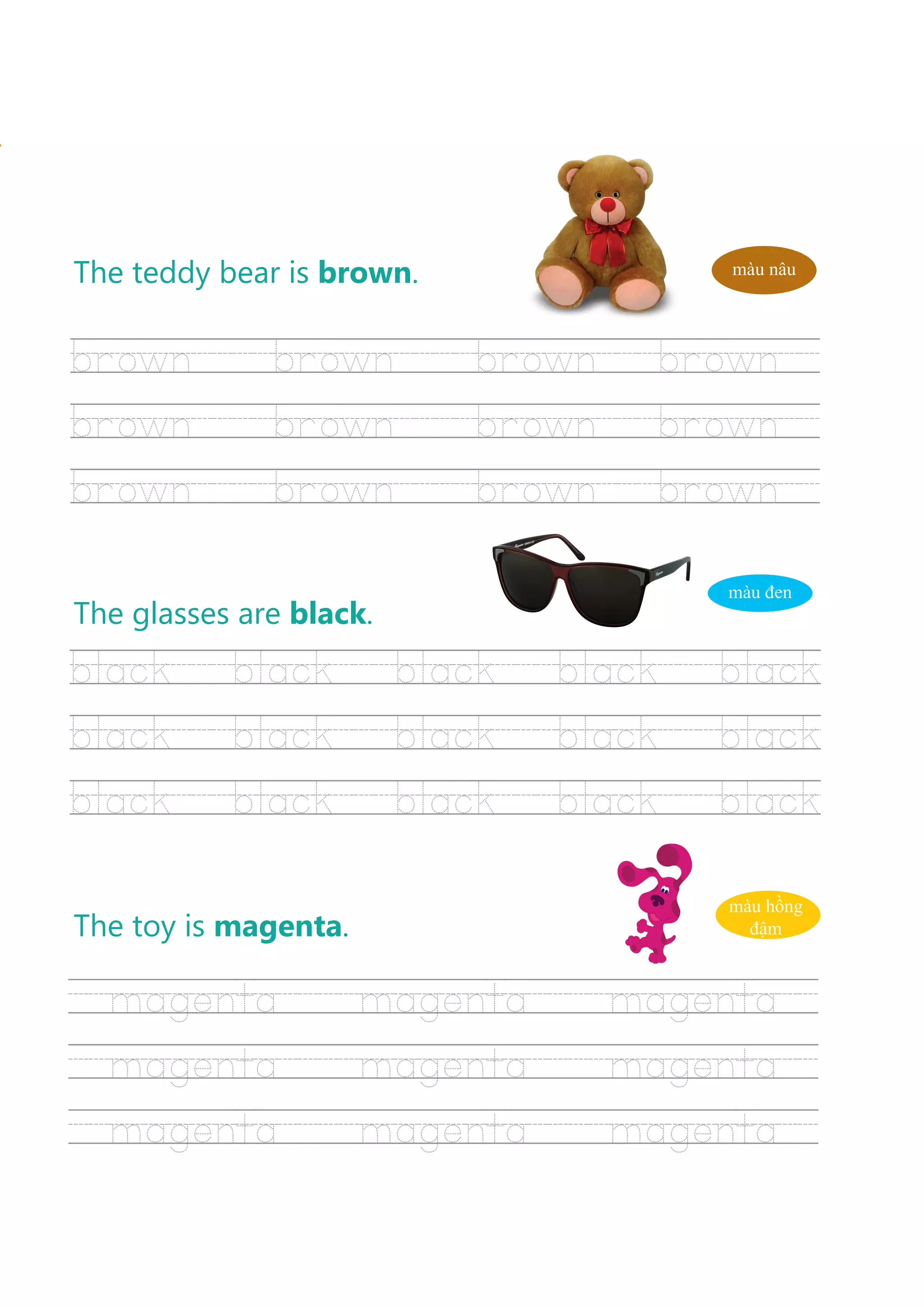 Easy English Writing for Kids – bé khám phá thể giới | PDF