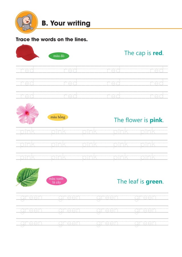 Easy English Writing for Kids – bé khám phá thể giới | PDF