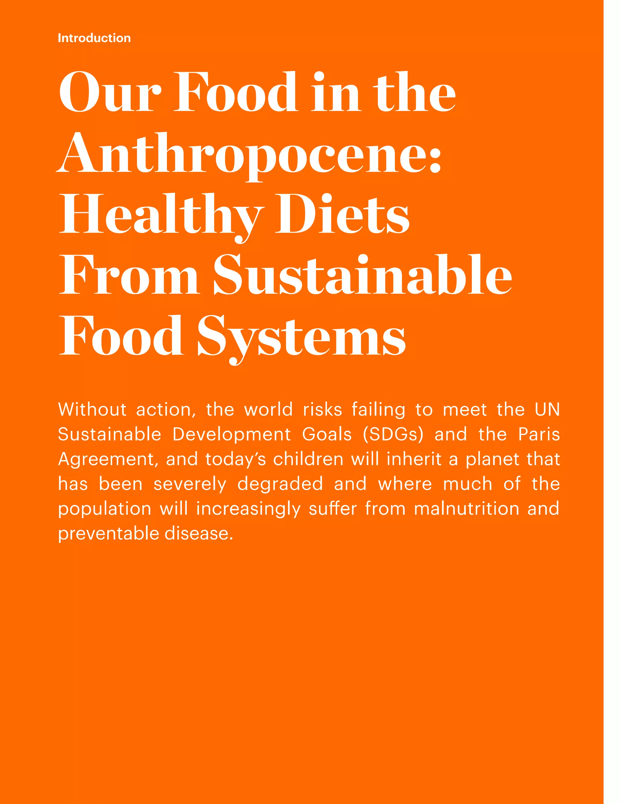 EAT - Lancet Report 2019 (English) | PDF