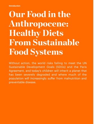 EAT - Lancet Report 2019 (English) | PDF