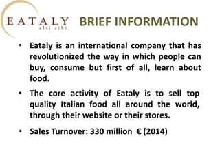 Eataly | PPTX