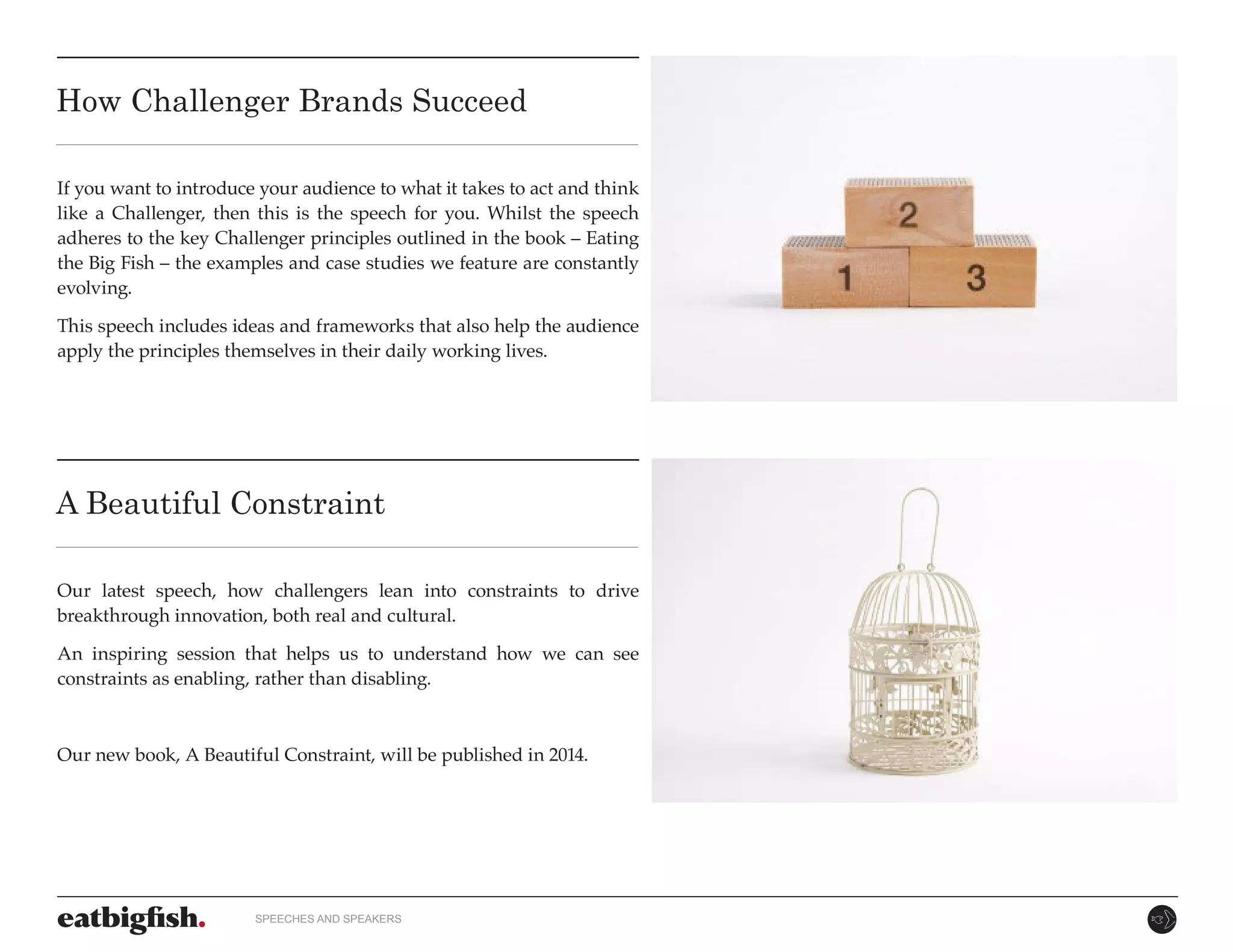 Eatbigfish speeches 2013 | PDF